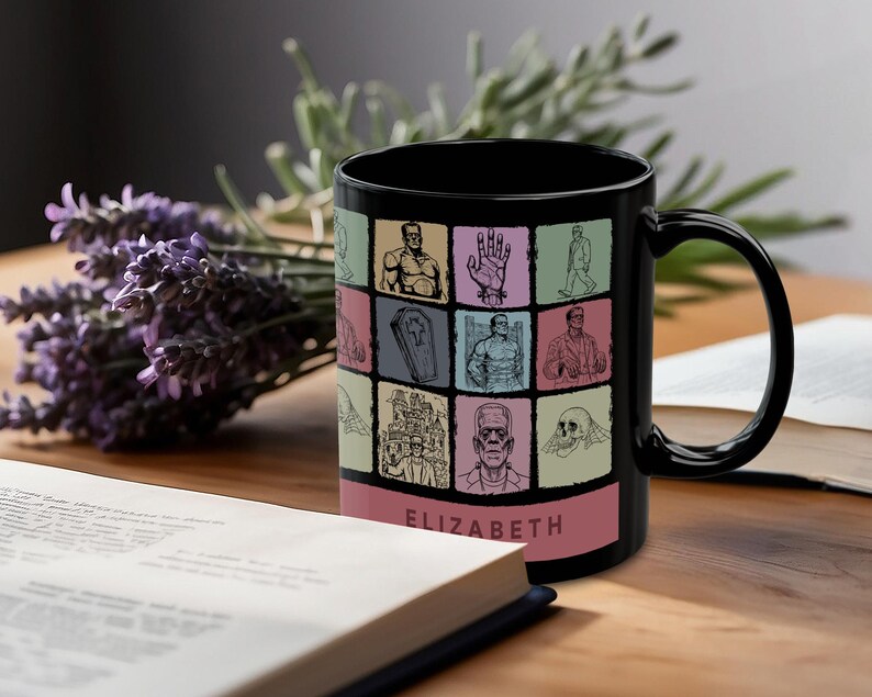 Personalized Frankenstein Monster Mug With Custom Name - Cute ...