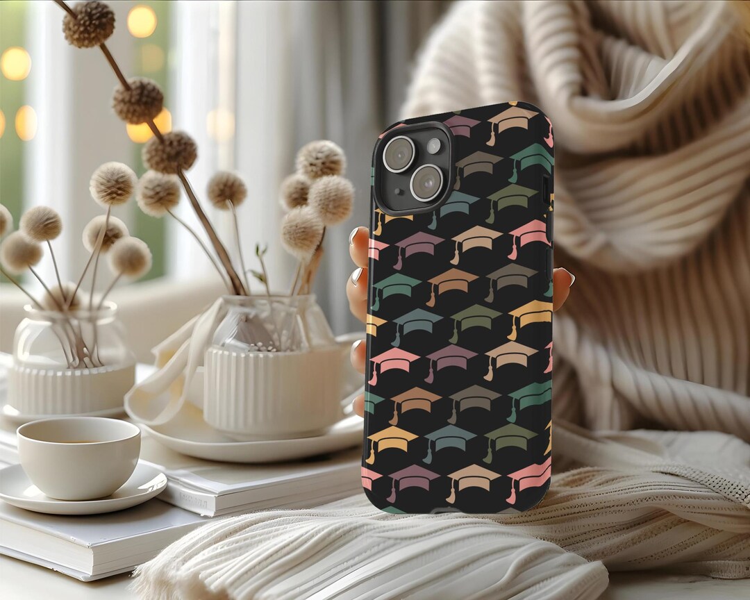 Retro Teacher Graduation Phone Case Cover Gift Designed for iPhone 16 ...
