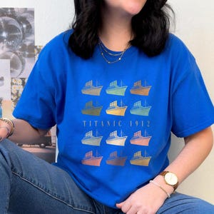 Titanic Shirt, Vintage Titanic Tee, Historic Ocean Liner T-shirt ...