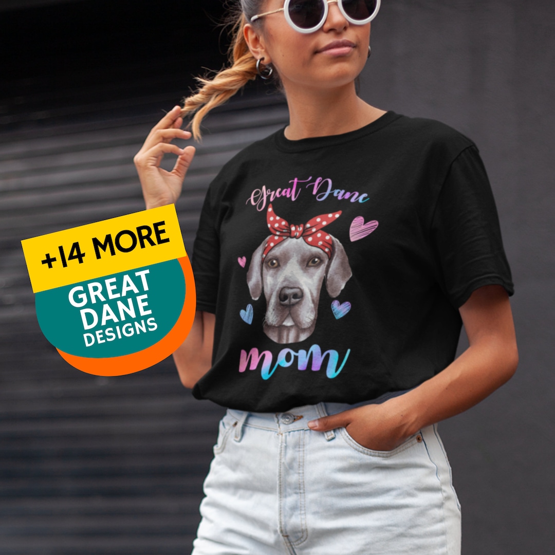 Great Dane Shirt, Great Dane Gift, Great Dane Lover Tshirt, Great Dane ...