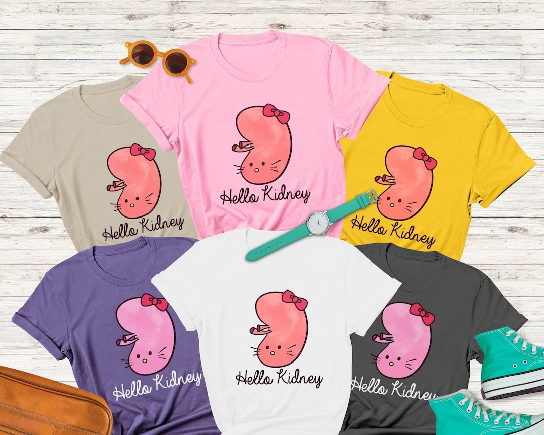 Hello Kidney Tshirt, Kidney Specialist, Doctor Power, Physician ...