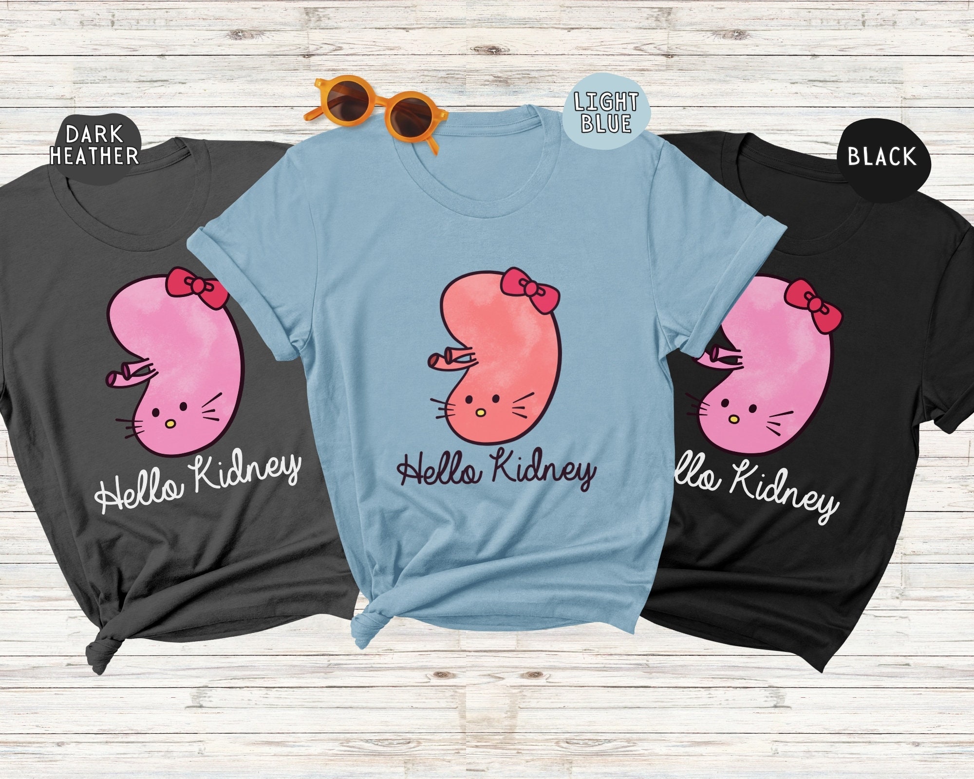 Hello Kidney Tshirt, Kidney Specialist, Doctor Power, Physician ...