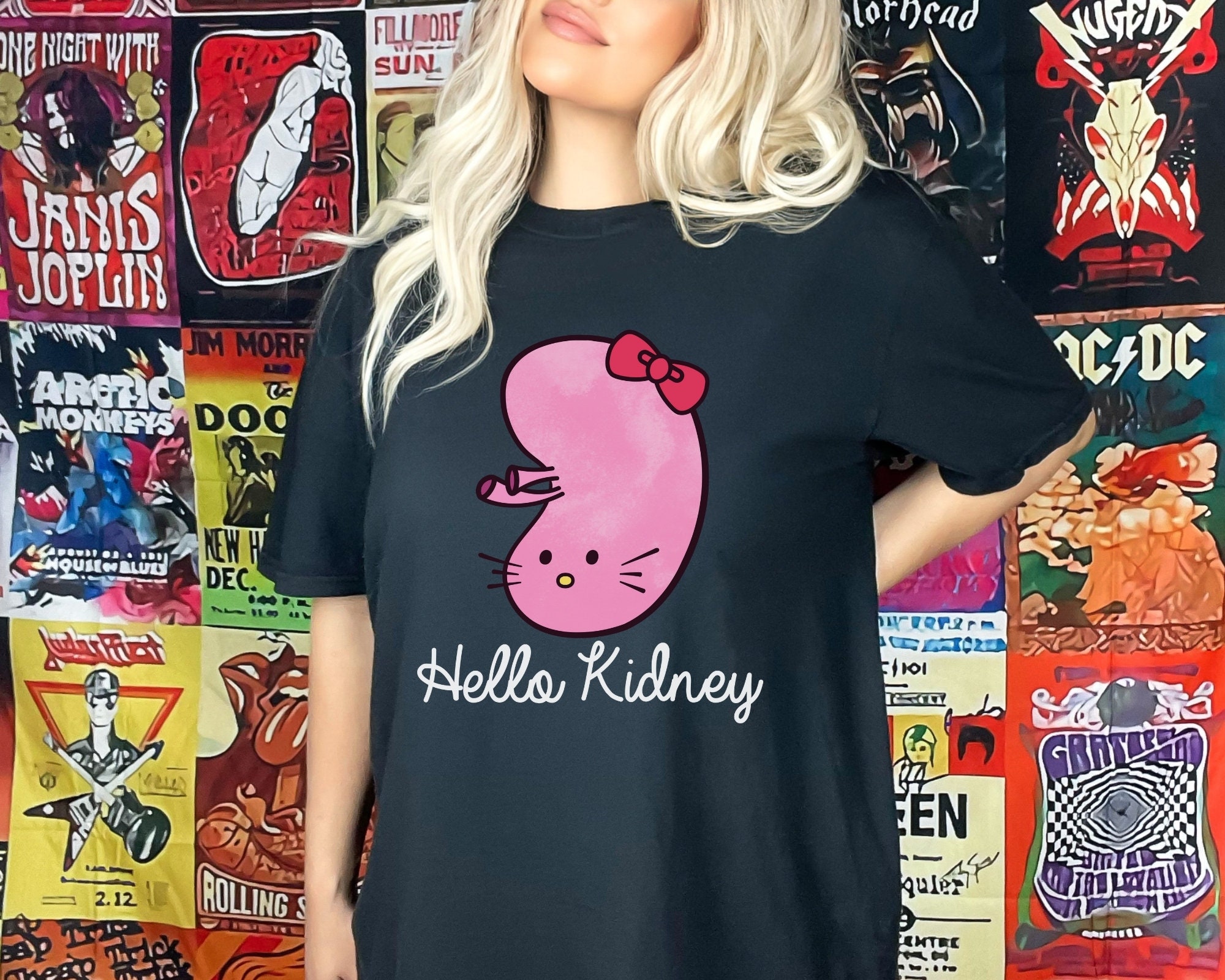 Hello Kidney Tshirt, Kidney Specialist, Doctor Power, Physician ...