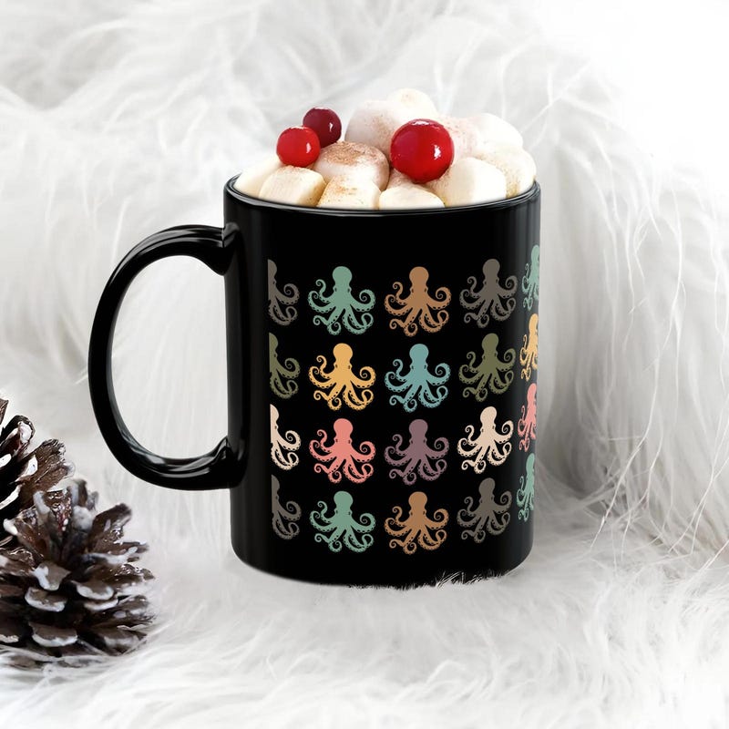 Octopus Mugs - Etsy