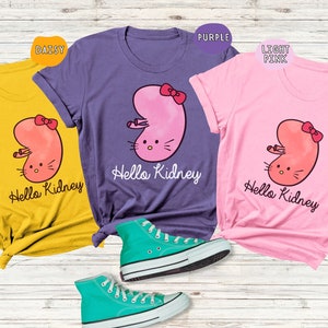 Hello Kidney Tshirt, Kidney Specialist, Doctor Power, Physician ...