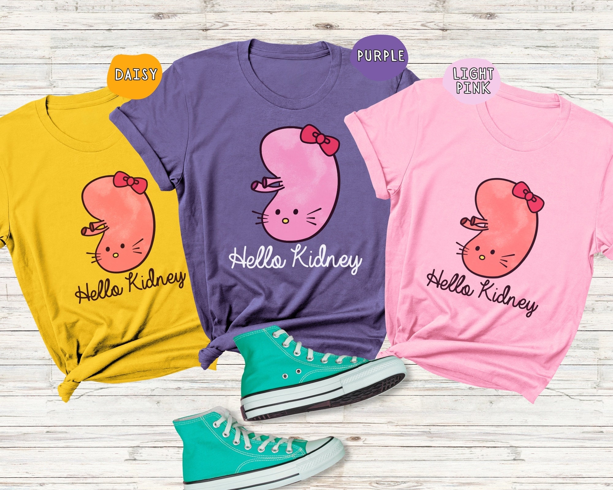 Hello Kidney Tshirt, Kidney Specialist, Doctor Power, Physician ...