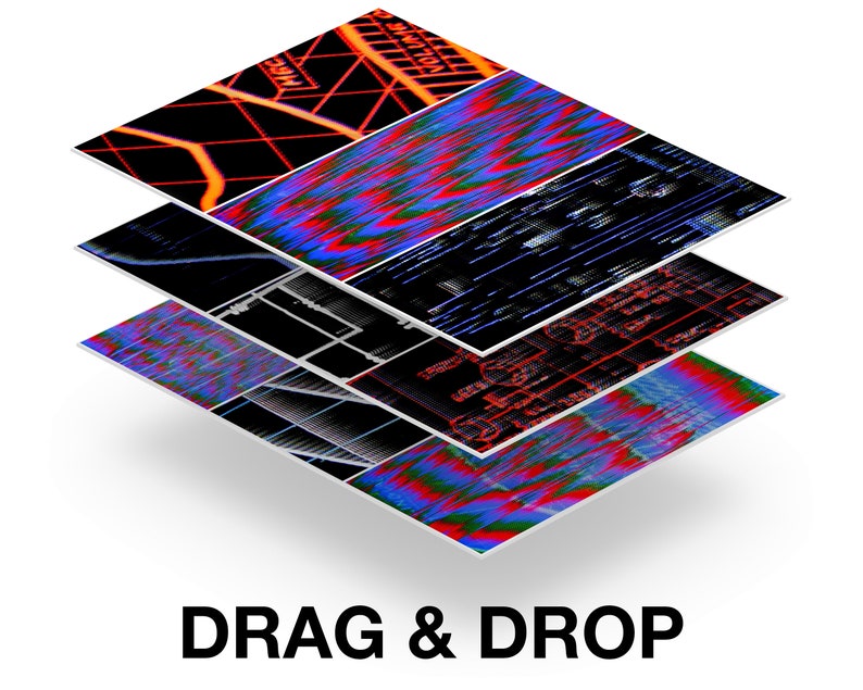 Analog Circuit Bent Texture Video Overlay, CRT Manual Scans, Retro Film ...