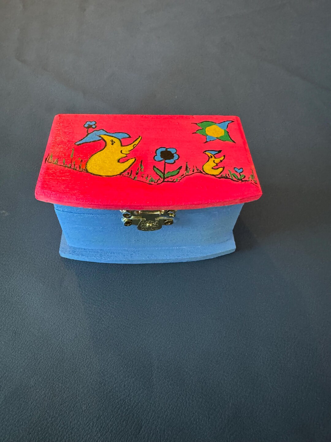 These Little Boxes Are Individually Hand Painted for Children. Very ...