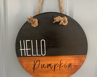 Fall Door Sign - Etsy