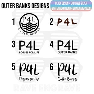 Outer Banks P4L Design Collection (personalization Included!) Engraved ...