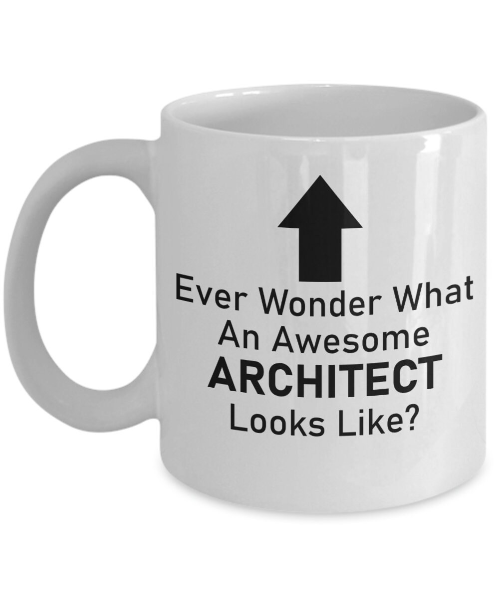 Architect Mug, Architecture Gifts for Men, Funny Coffee Cup Ceramic ...