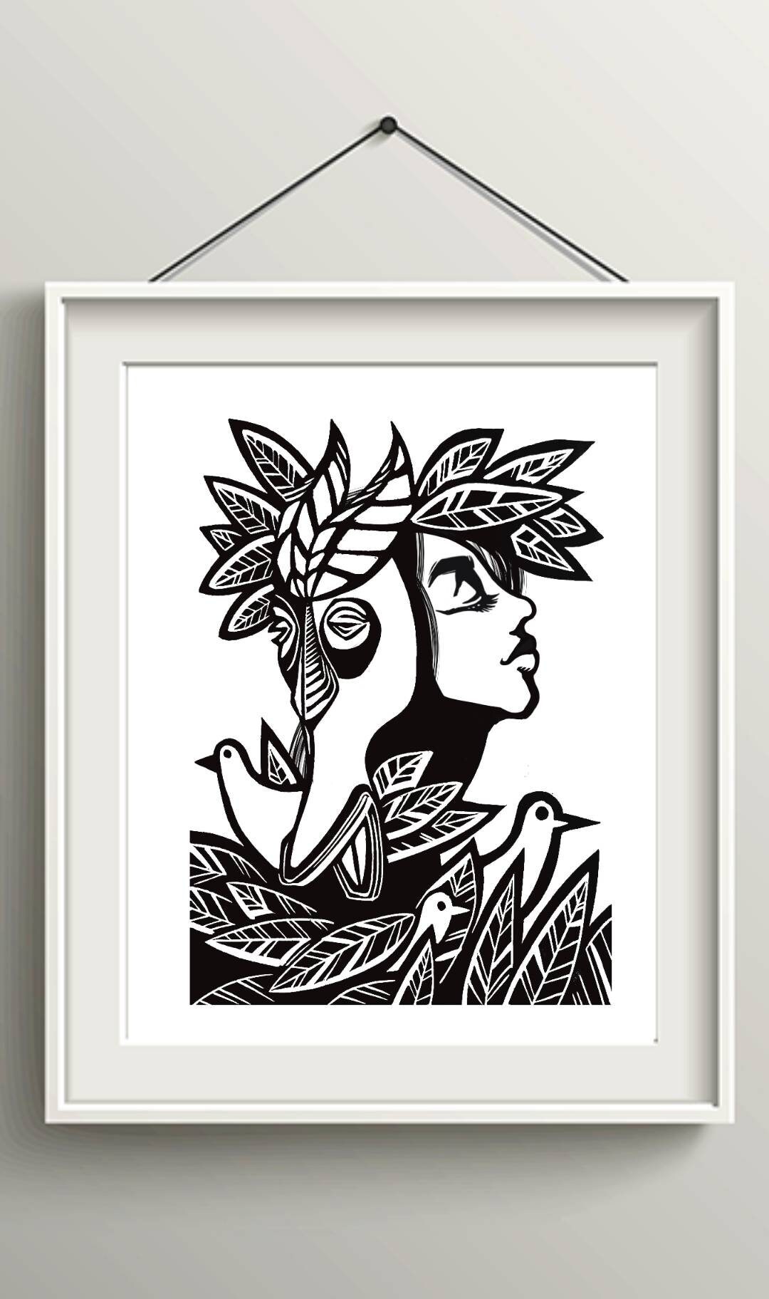 Dominican Republic Candido Bido Art Print, Santo Domingo Home Decor ...