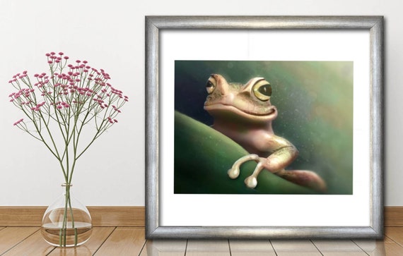 Prints Art & Collectibles Digital Prints Puerto Rican Coqui Art Print ...