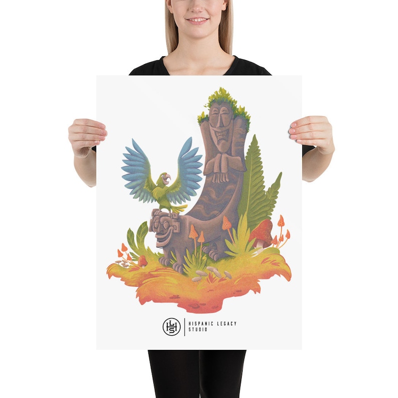 Cemi Taino Wall Art Print Puerto Rico Home Decor Gifts - Etsy