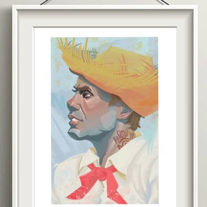 Jibaro Puertor Rican Art Print, Puerto Rico Wall Home Decor - Etsy
