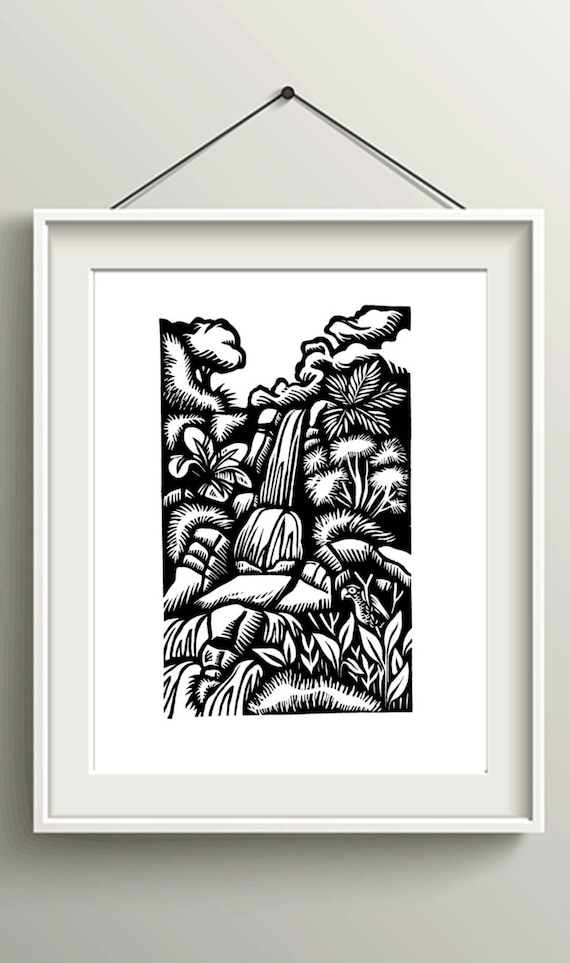 El Yunque Puerto Rican Wall Art Print Boricua Home Decor | Etsy