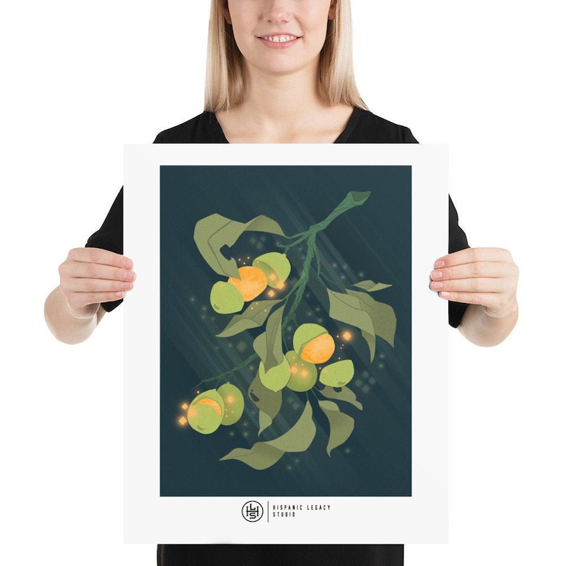 Quenepas Puerto Rico Wall Art Home Decor - Etsy