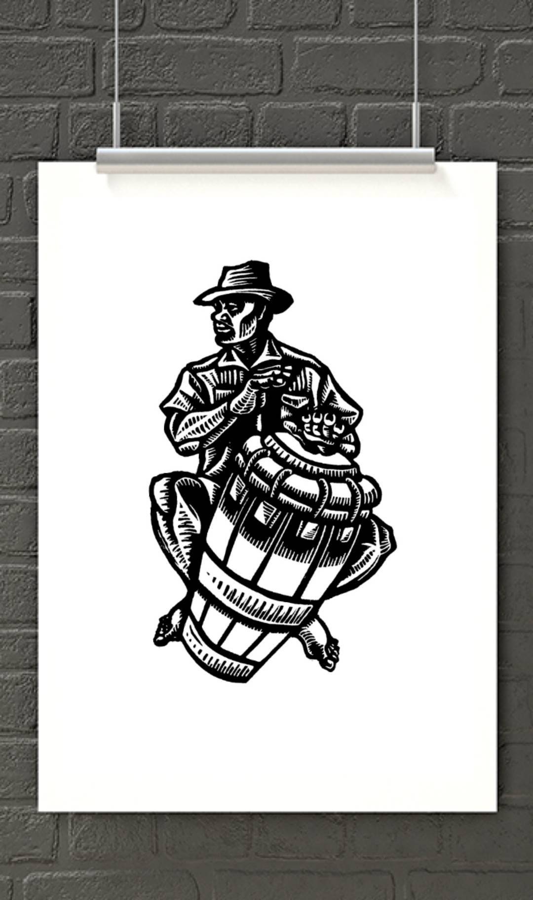 Puerto Rican Bomba Y Plena Art Print, Boricua Flag Home Decor Gifts - Etsy