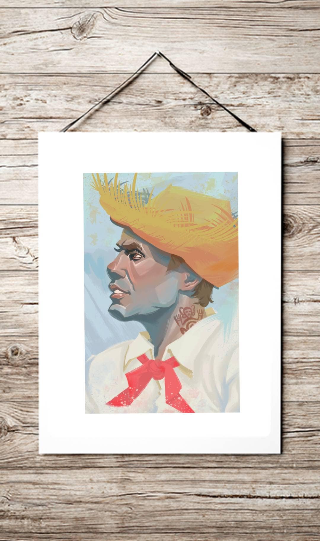 Jibaro Puertor Rican Art Print Puerto Rico Wall Home Decor | Etsy