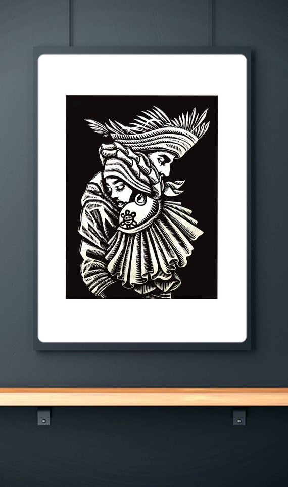 Puerto Rican Jibaro Art Print Boricua Home Decor Gifts - Etsy