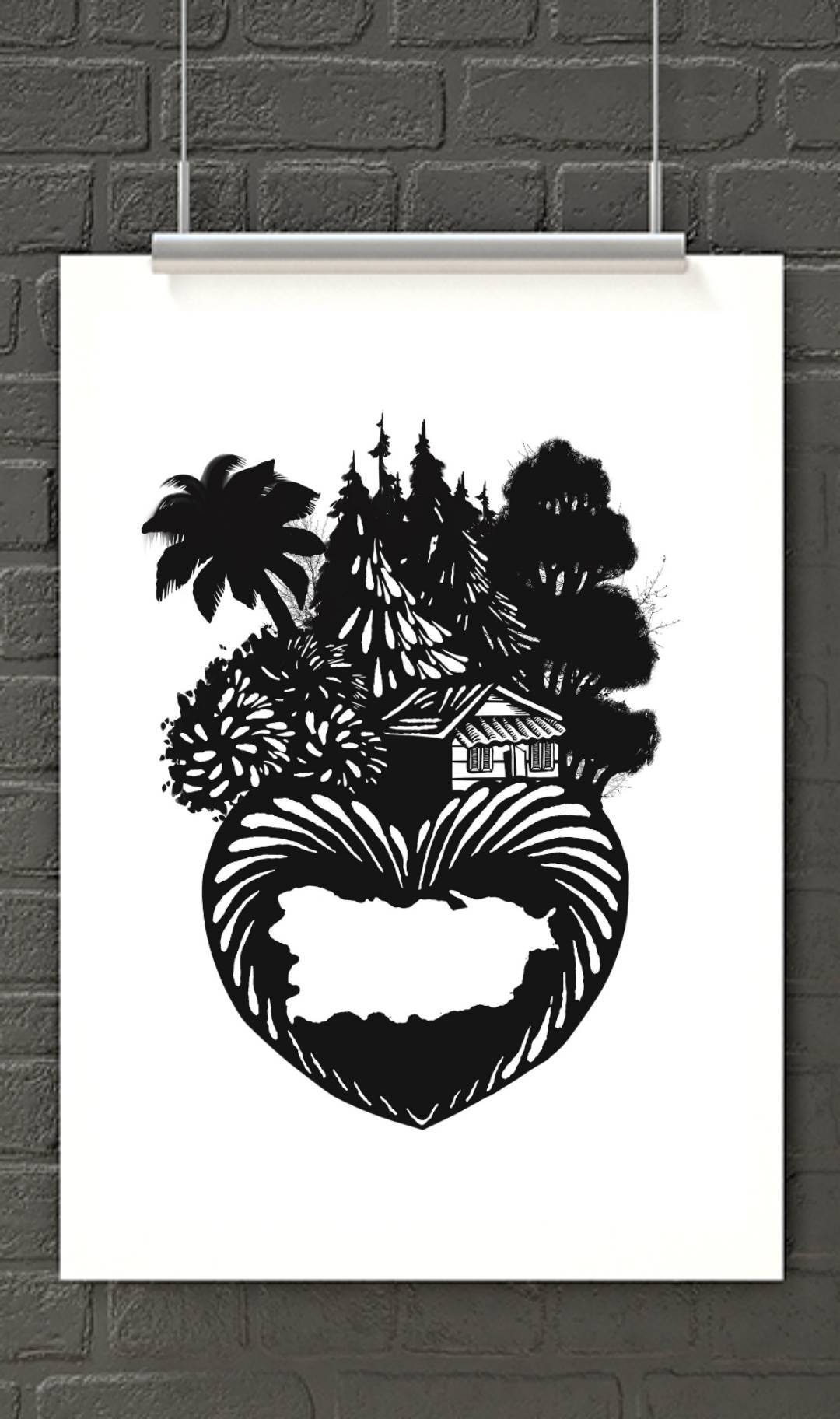 Puerto Rican Jibaro Art Print, Boricua Home Decor Gifts - Etsy