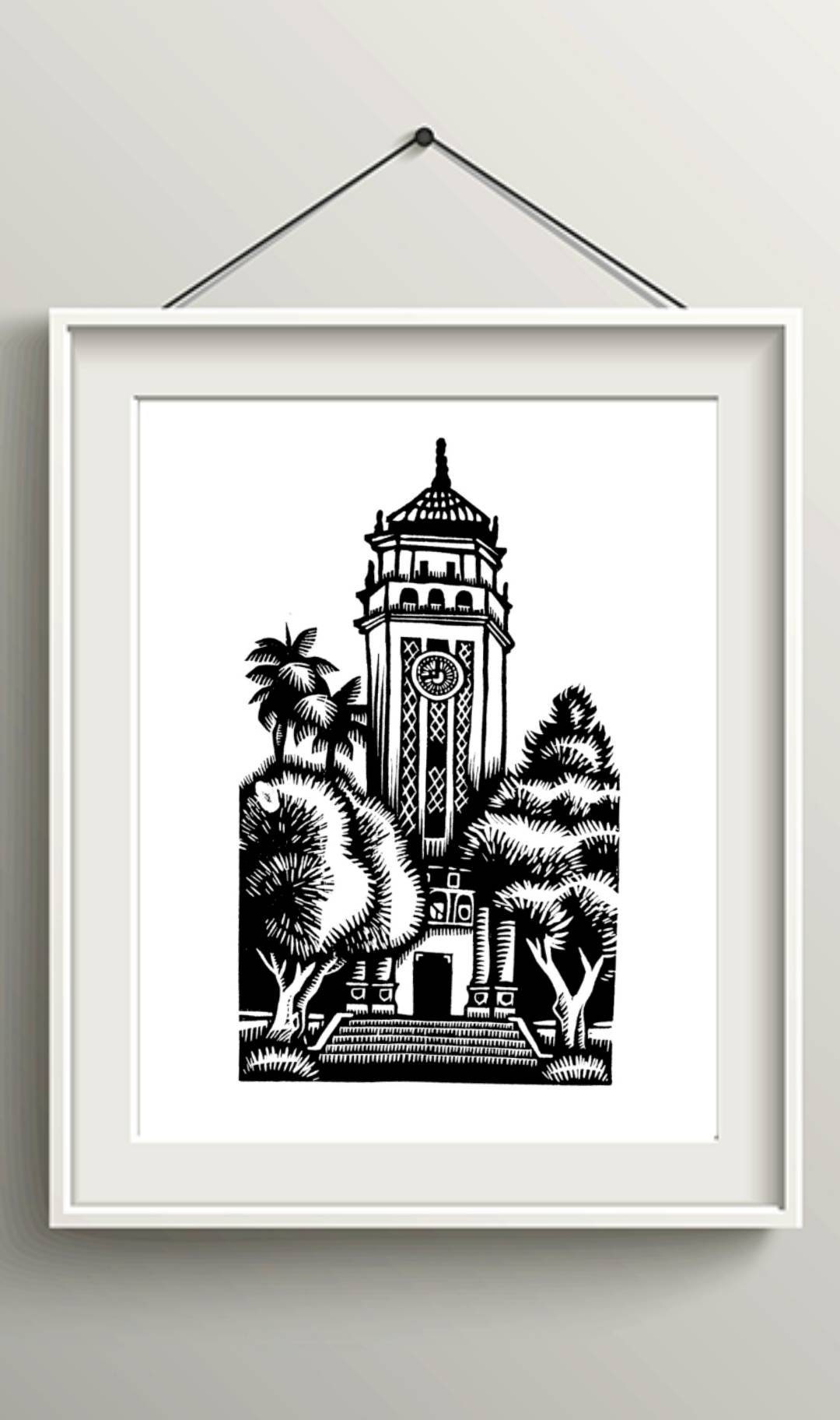 Puerto Rican UPR Art Print, Boricua Home Decor Gifts - Etsy
