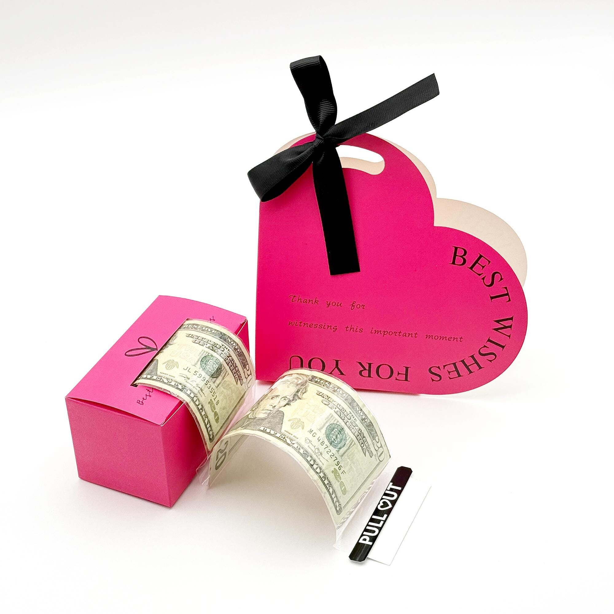 Lovely Unique Surprise Money Pull Gift Box DIY Kit Cash Box Gift for ...