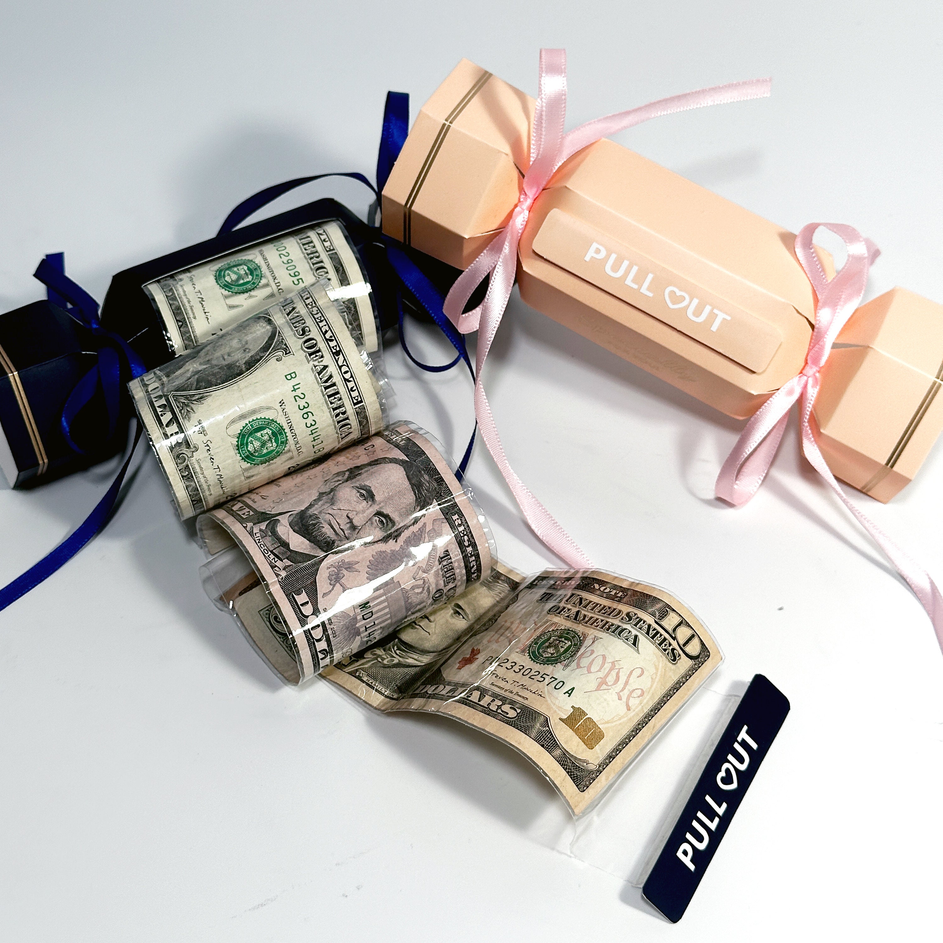 FUN Unique Surprise Money Pull Gift Box DIY Kit cash Boxvalentines ...
