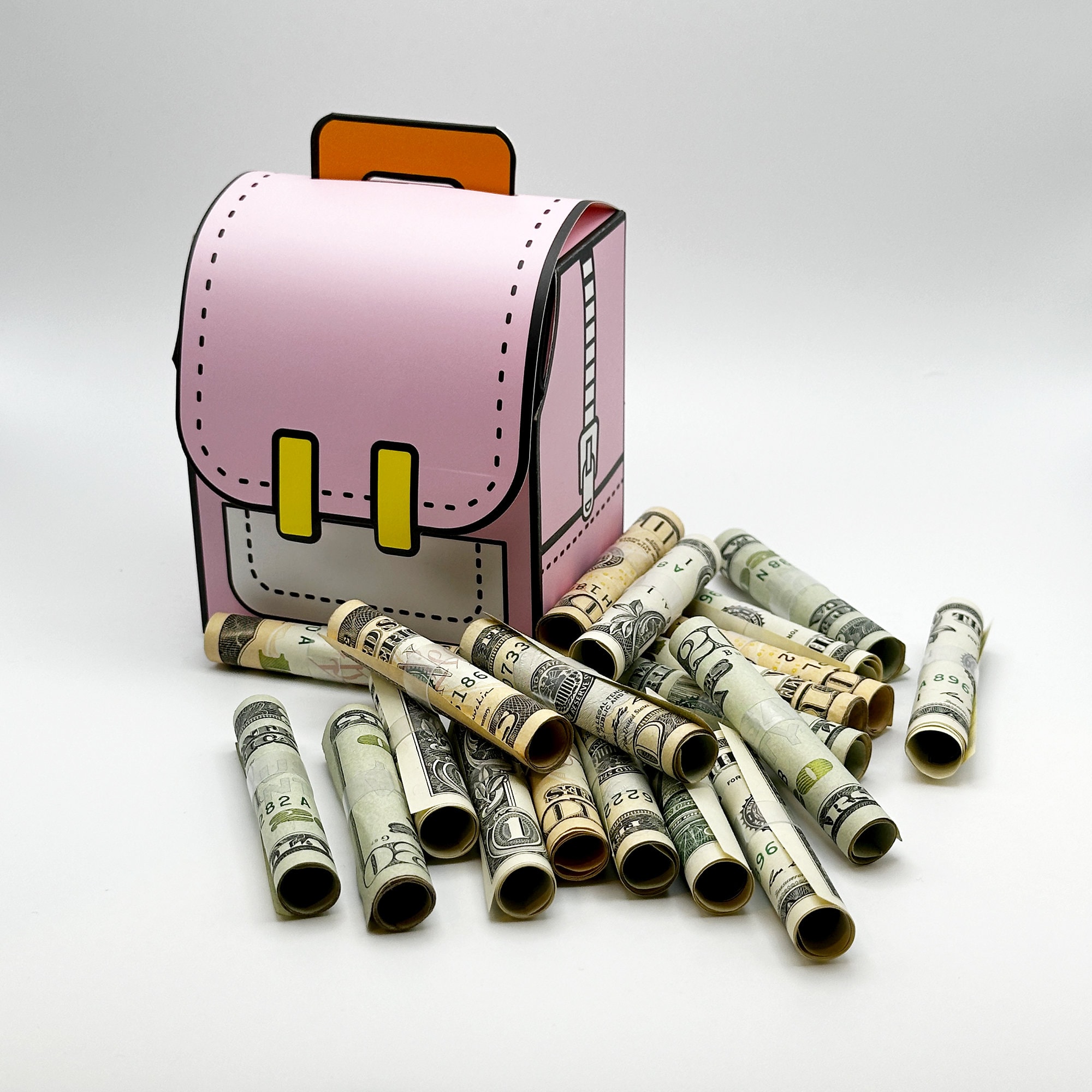 FUNGREAT Gift for Kidsunique Surprise Money Backpack Gift Box Cash Box ...