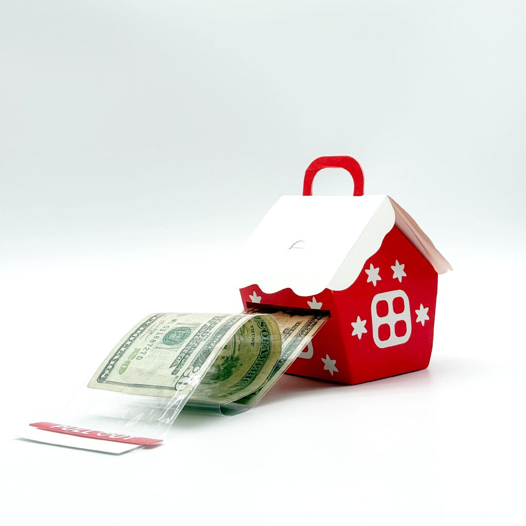 DIY Pull Money Gift Box: Unique Christmas Cash Gift - Etsy