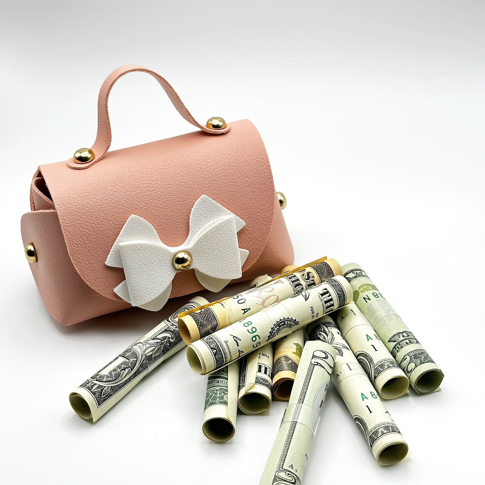 Unique Surprise Money Gift Mini Bag cash Bag Birthday, Wedding Day ...