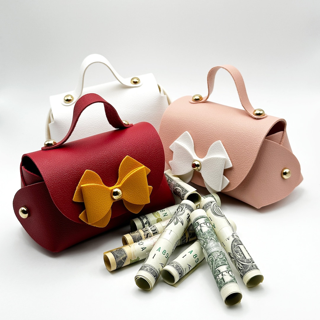 Unique Surprise Money Gift Mini Bag |cash Bag| Birthday, Wedding Day ...
