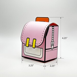 FUN!GREAT Gift for Kids!!unique Surprise Money Backpack Gift Box| Cash ...