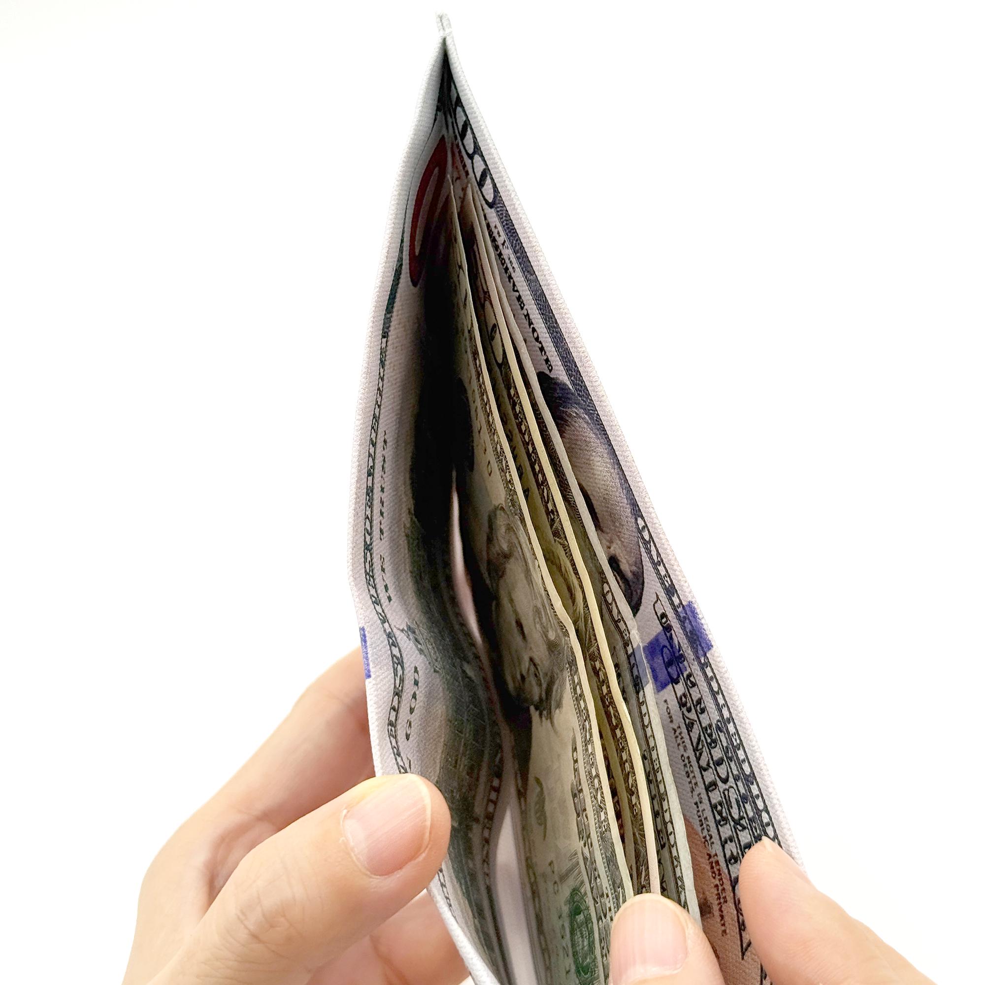 100 Bill Money Envelope – Realistic Wallet-style Cash Gift Holder ...