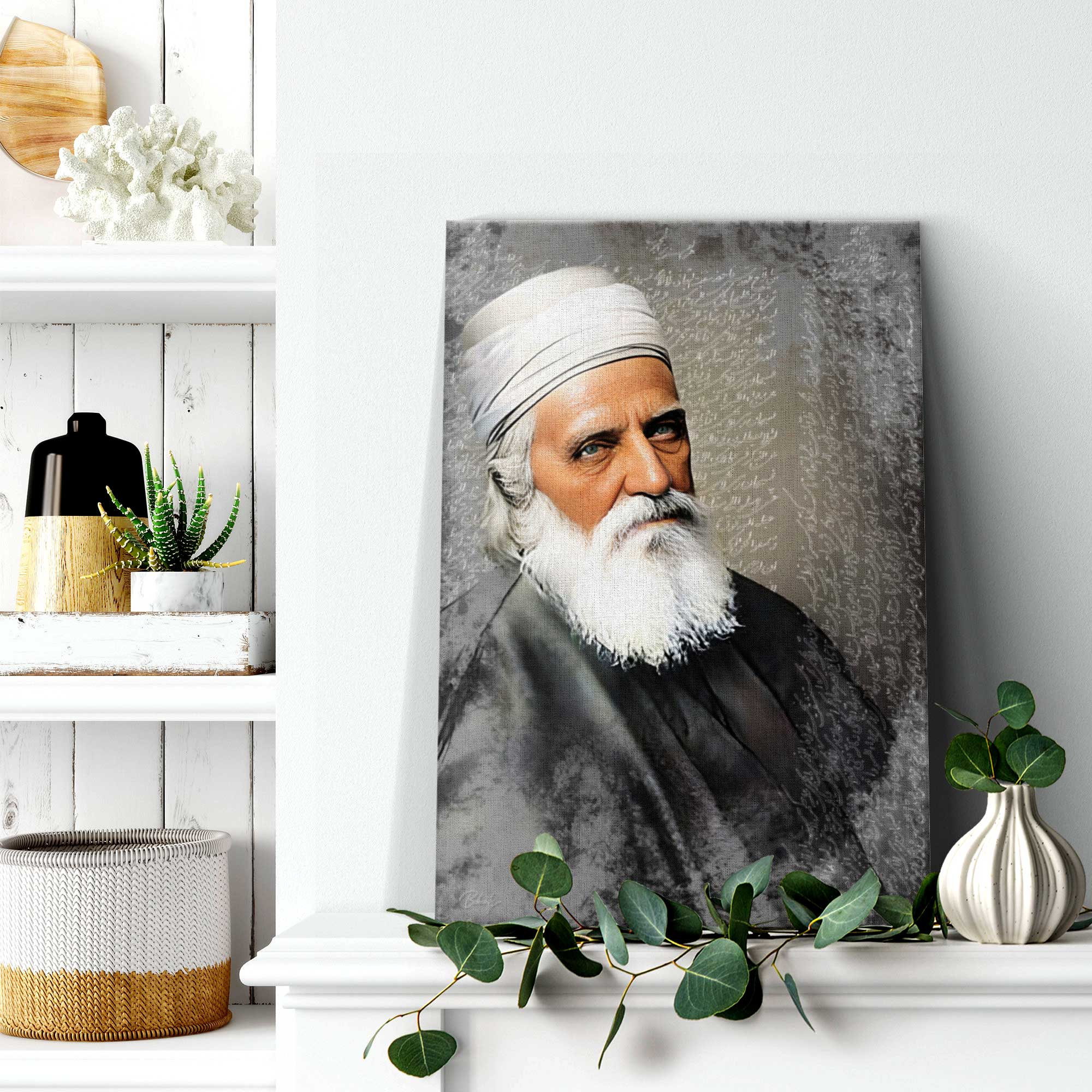 Abdu'l-baha Baha'i Wall Art عبدالبها Handwriting of 'abdu'l-bahá Baha'i ...