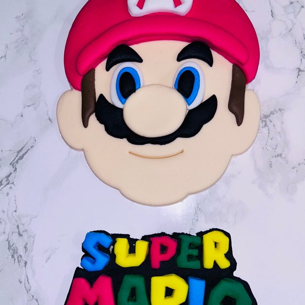 Fondant mario - Etsy France