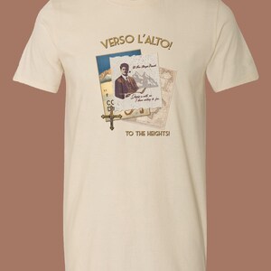 St Pier Giorgio Frassati Verso L'alto Catholic Graphic Tee - Etsy