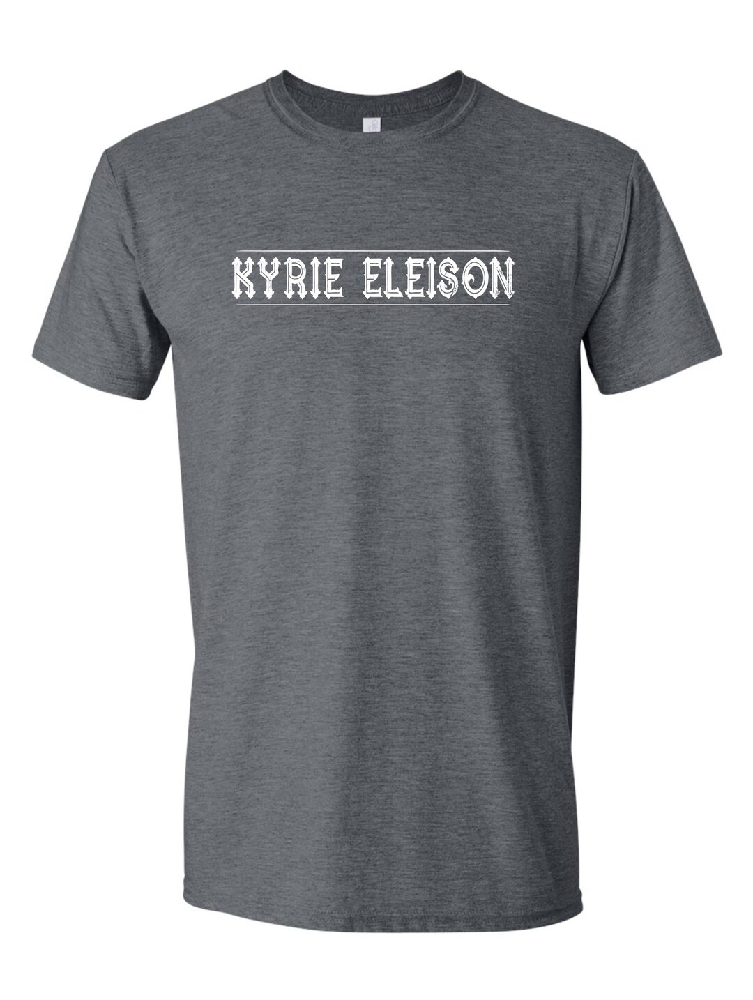 Kyrie Eleison_white Font_catholic_greek_lenten Tee - Etsy