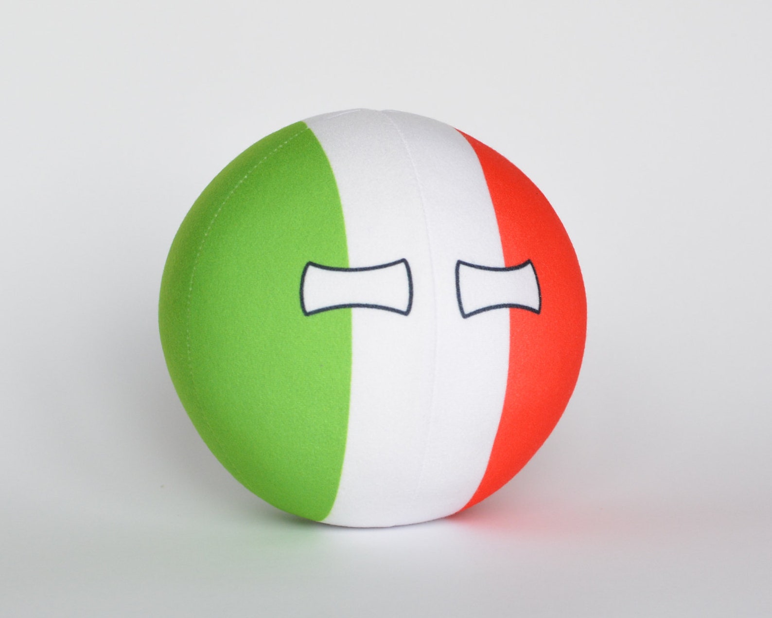 Countryball with Italian flag. Unusual toy for children and | Etsy