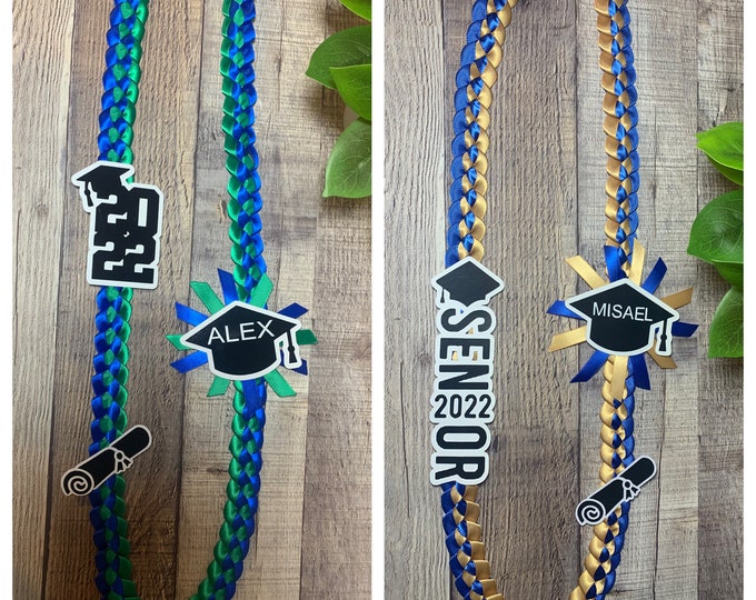 Graduation Lei High School Lei College Lei Class of 2022 - Etsy
