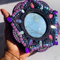 High Frequency Colors Flower Mandala Painting - Etsy