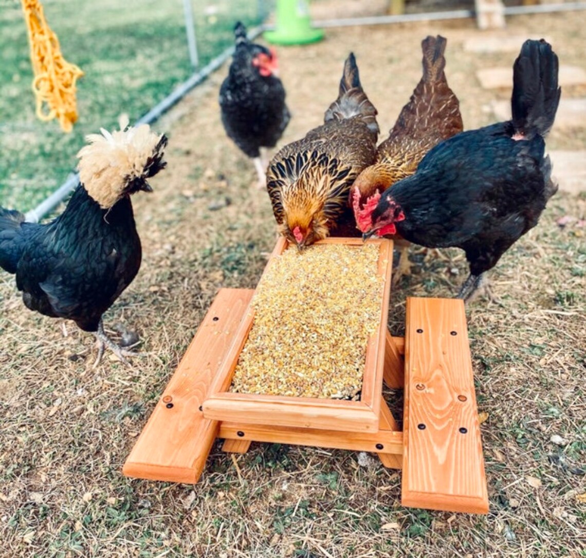 Chicknic Table Chicken Picnic Table - Etsy