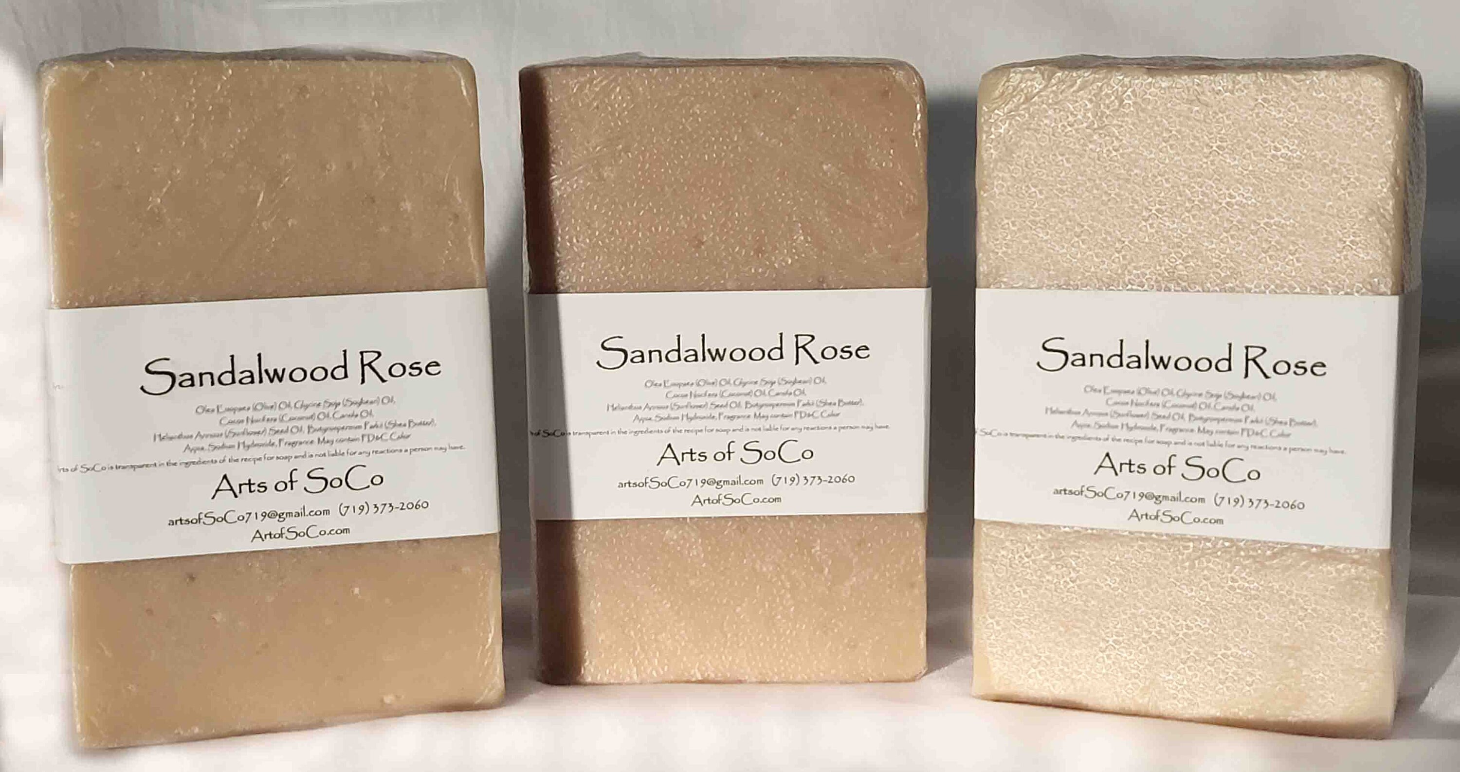 Sandalwood Rose Soap - Etsy