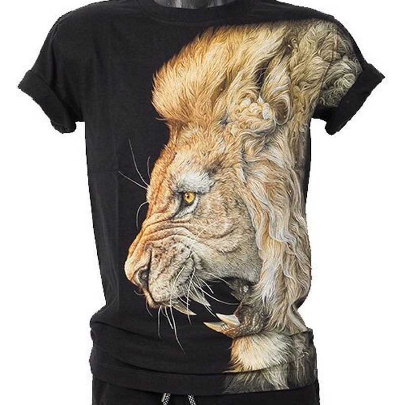 Lions 3d Tshirts - Etsy