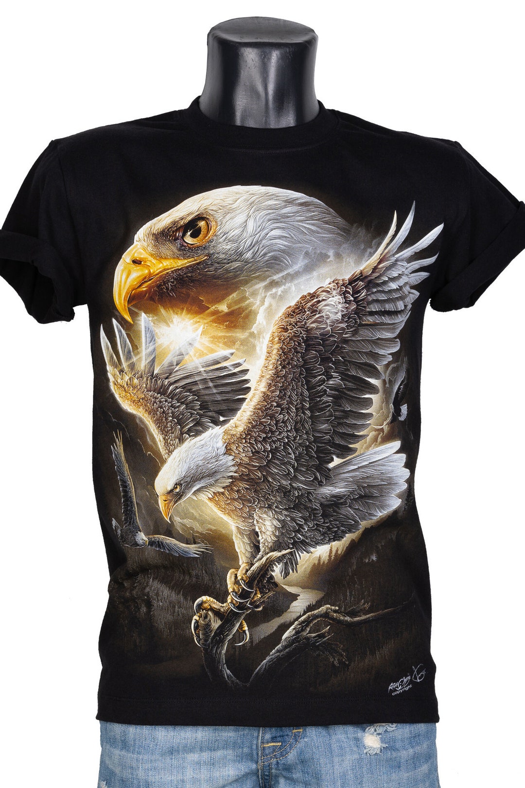 T-shirt Rock Chang Original Flying Eagle GR-806 Glow in the Dark Front ...