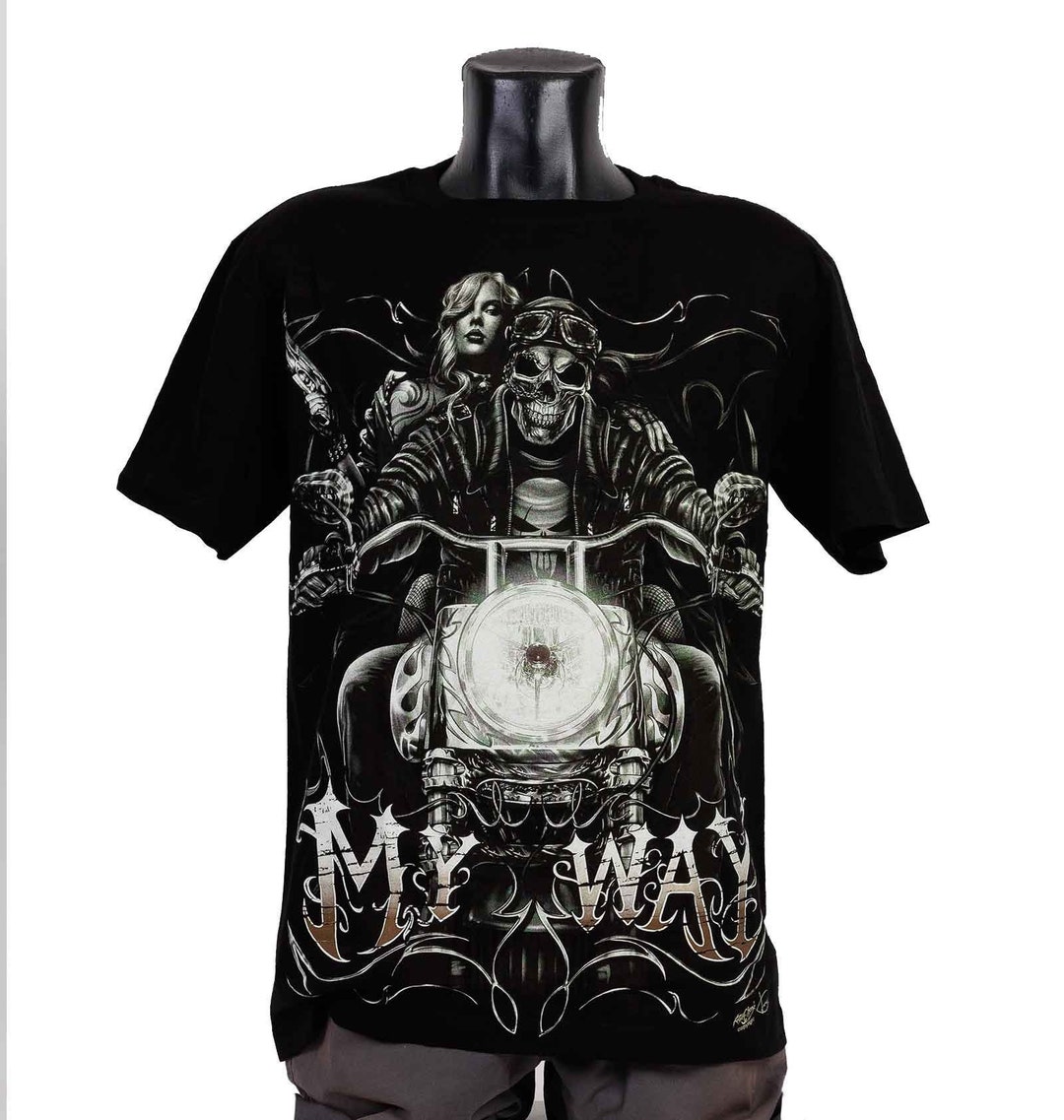 T-shirt Rock Chang Original My Way Glow in the Dark Unisex - Etsy