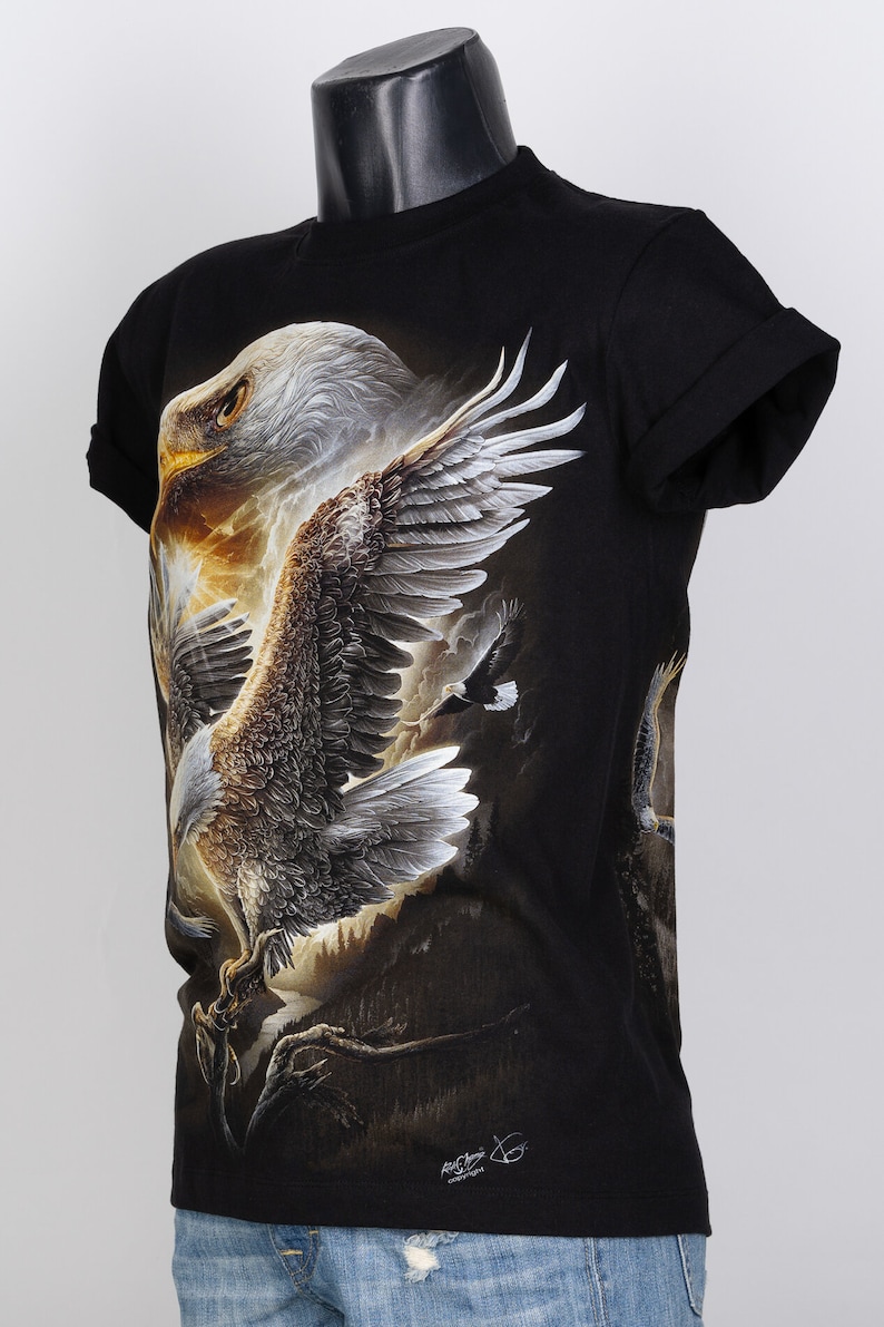 T-shirt Rock Chang Original Flying Eagle GR-806 Glow in the - Etsy