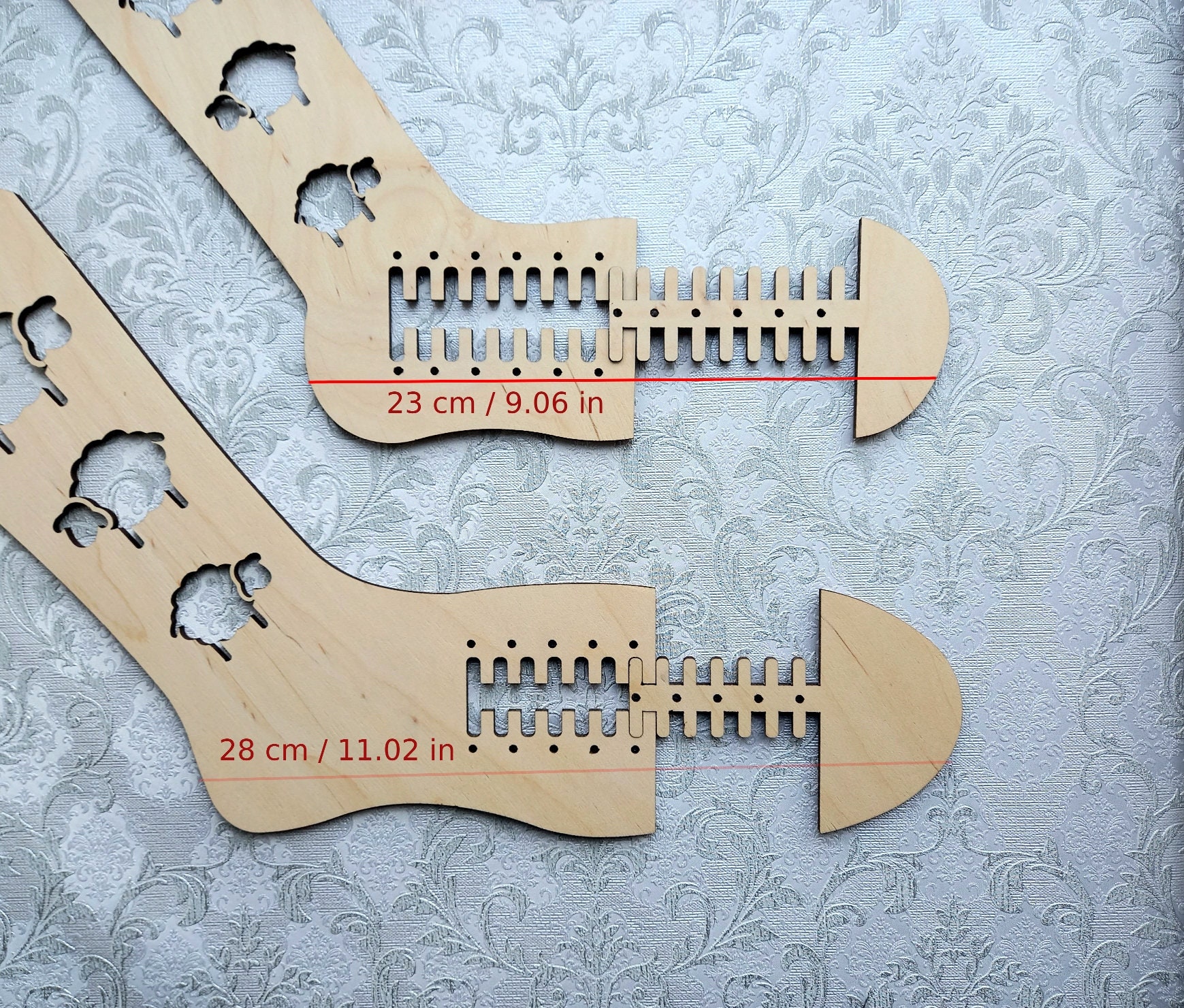 Sock Blocker 2 Adults 1 Child as a Gift Design Rabbit : | Etsy