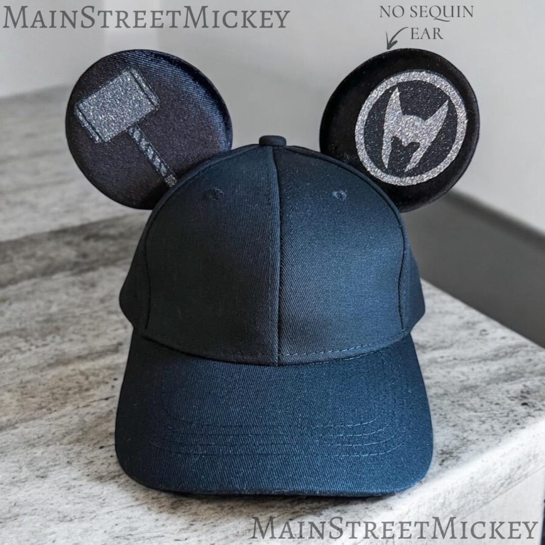 Mickey Mouse Thor Hat, Disney Hats for Adults and Kids, Minnie Ear ...