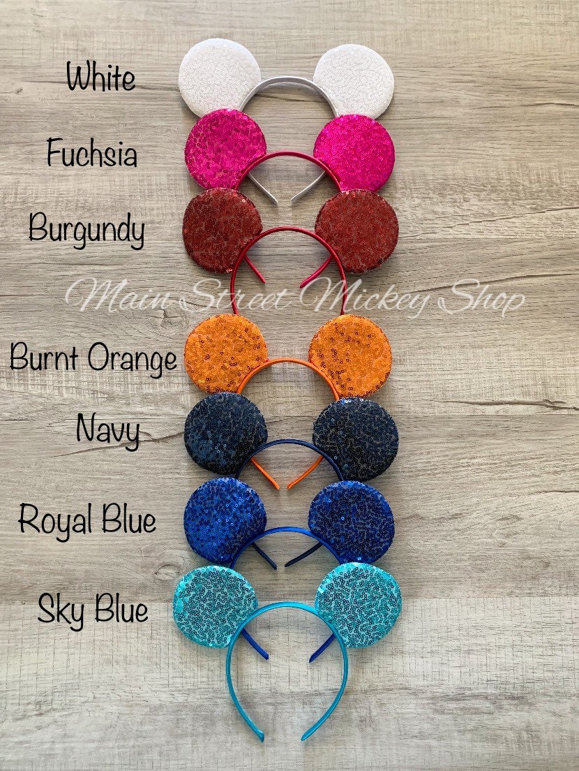 Frozen Princess Elsa Minnie Mouse Ears Disney Ears for Adults - Etsy